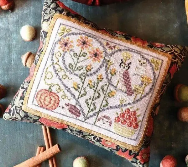 love autumn 28-25 Needlework,For Embroidery,DIY 14CT Unprinted Arts ...