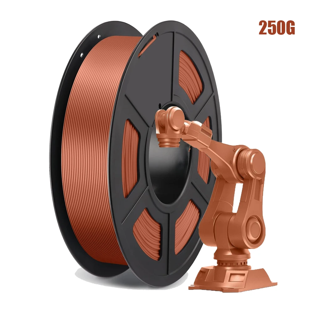 Silk PLA 3D Printer Filament 1.75mm Shiny Clog-Free Metallic Texture ±0 ...