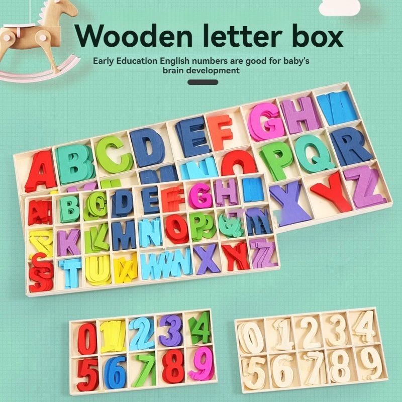 1-3-Years-Old-Children-Early-Education-26-English-Letter-Box-DIY-Baby ...