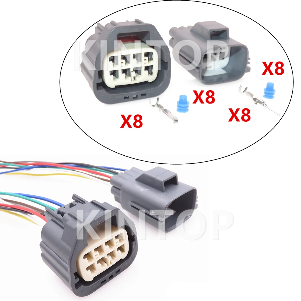 1-Set-8-Pin-Waterproof-Socket-AC-Assembly-7283-5684-10-7282-5684-10-Car ...
