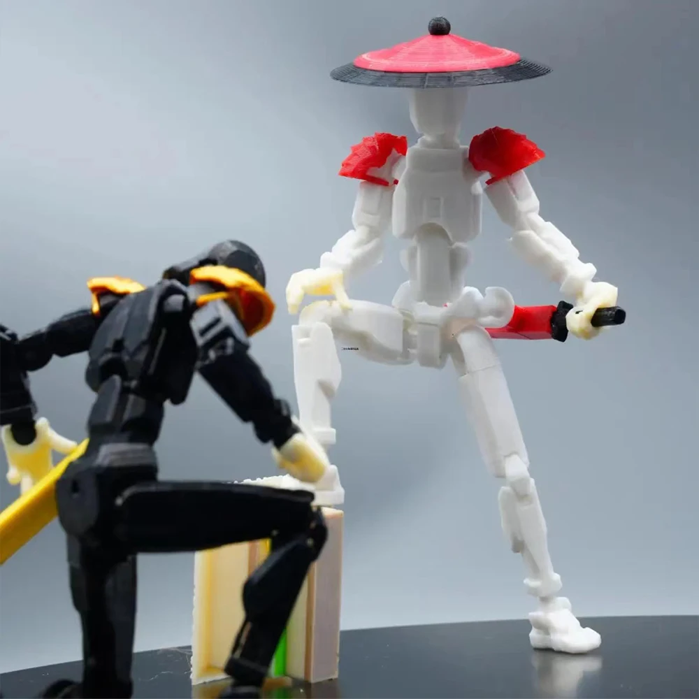 3D-Printed-Multi-Jointed-DIY-13-Action-Figures-Movable-Dummy-Character ...