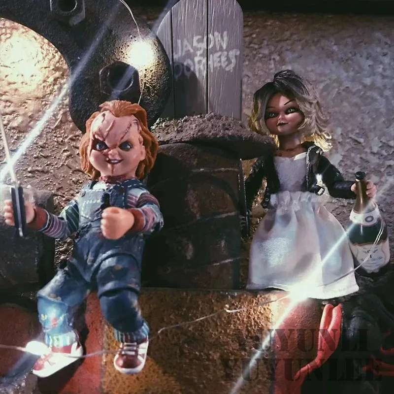 Chucky-Tiffany-Anime-Action-Figure-Movable-Figurine-Modelos-de-Cole-o ...
