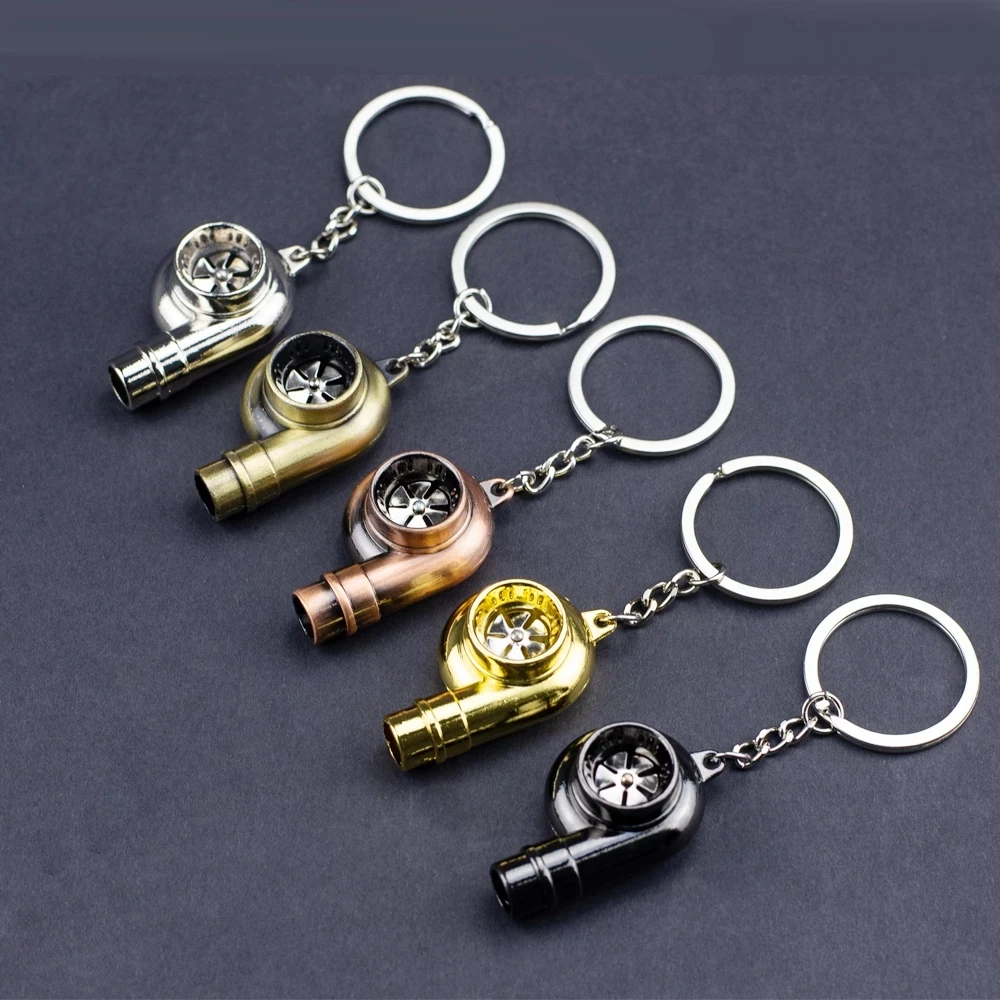 Real-Whistle-Sound-Turbo-Keychain-Sleeve-Bearing-Spinning-Auto-Part ...