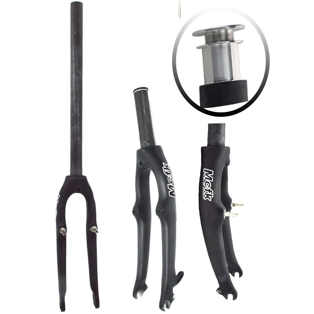 MCFK-Full-Carbon-Fibre-Forks-with-Screw-Folding-Bike-Fork-V-C-Brake ...