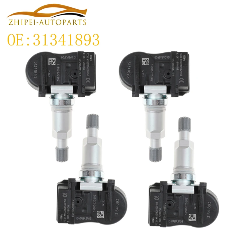 31341893 Tire Pressure Monitor Sensor Car 31341171 31414189 433MHz For ...