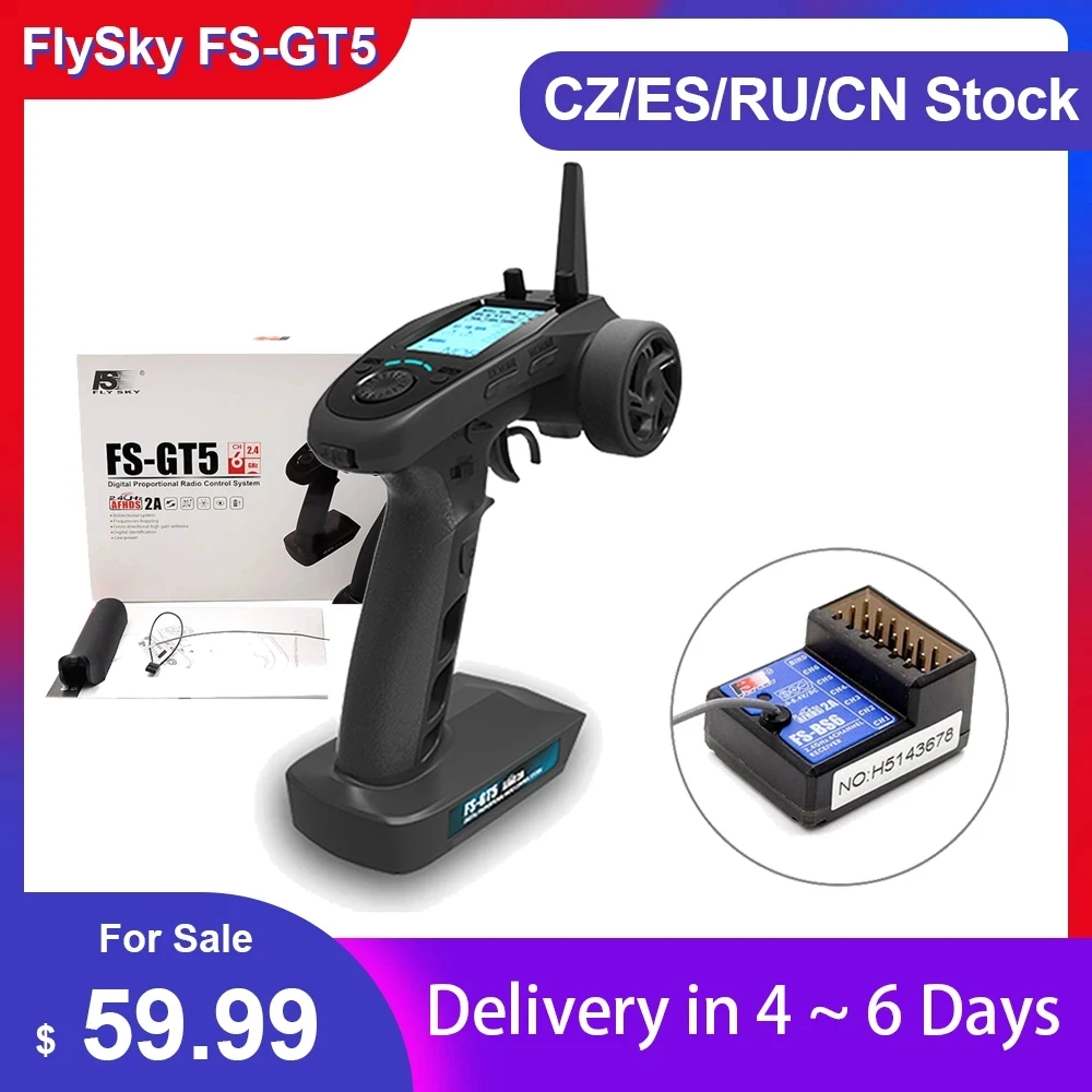 Flysky Rc Remote Control Transmitter Receiver | Rc Transmitter Receiver ...