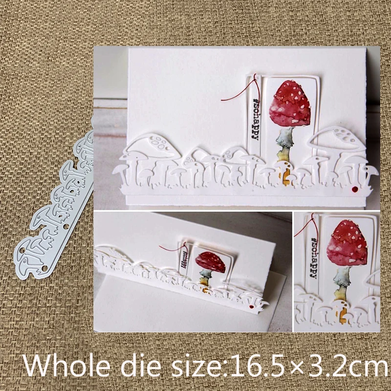 New-Design-Craft-Metal-Cutting-Dies-cut-die-cute-Mushroom-strip ...