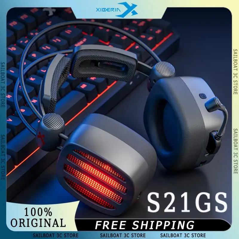 Xiberia S21 GS Headphones With Detachable Noise Cancelling Mic 4-Mode ...