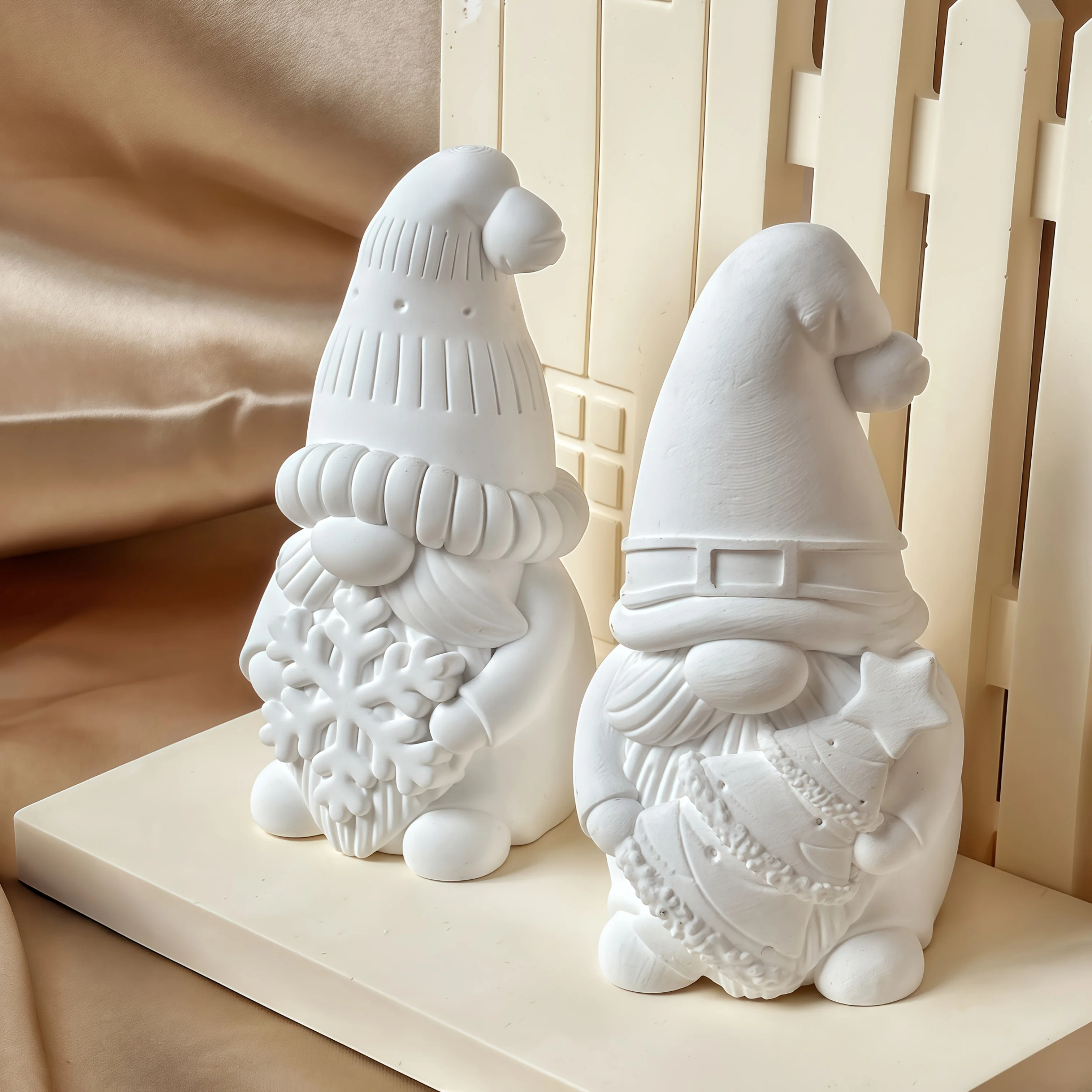 Resin Silicone Mold 3D Santa Claus Silicone Mold Hugging Tree Santa ...