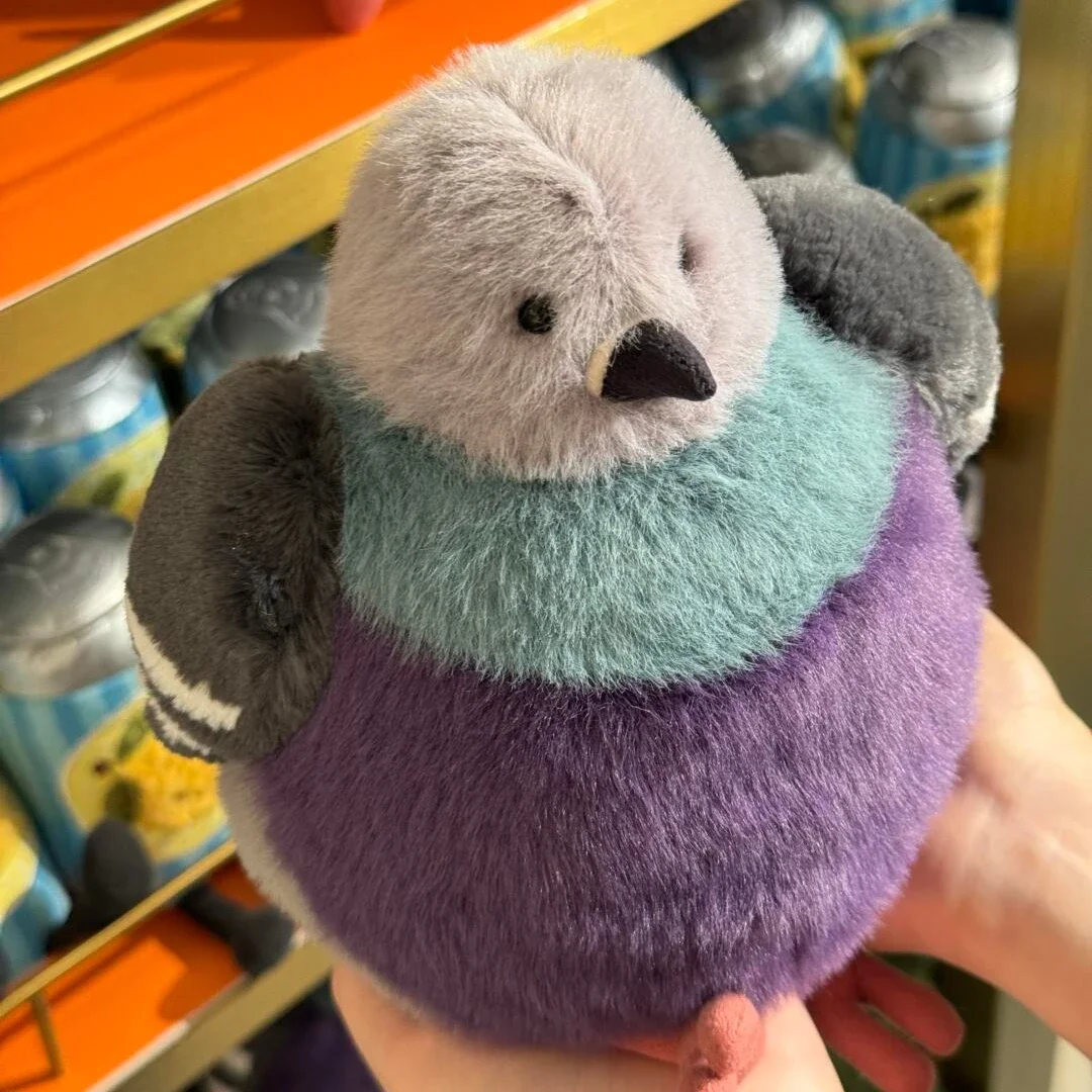 23cm Fat Pigeon Plush Toy Cartoon Fluffy Bird Doll Xmas Gift Doll Pet ...