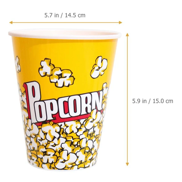 Plastic Popcorn Buckets