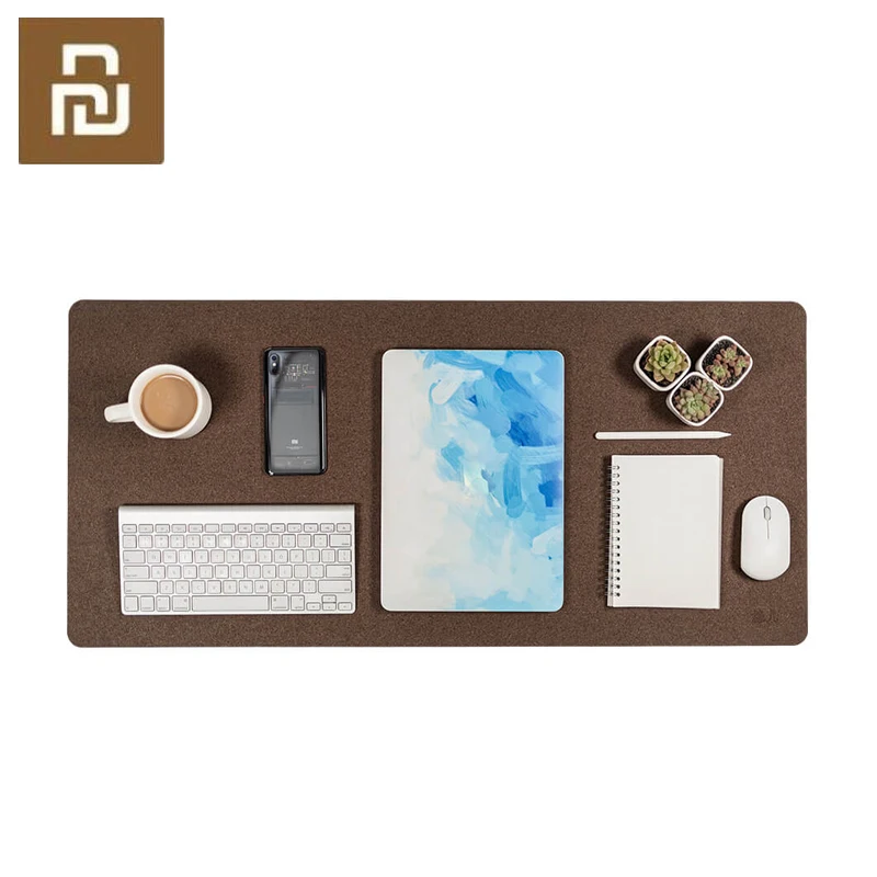 Xxl Large Mouse Pad Natural Oak Wood Waterproof Game Anti-slip Mouse ...