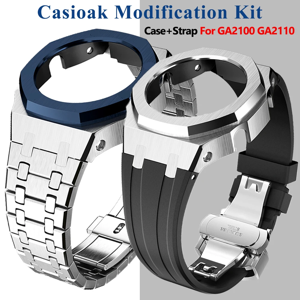 GEN4 Casioak GA2100 Mod Kit For G-SHOCK GA2100/GA2110 GAB2100 Stainless ...