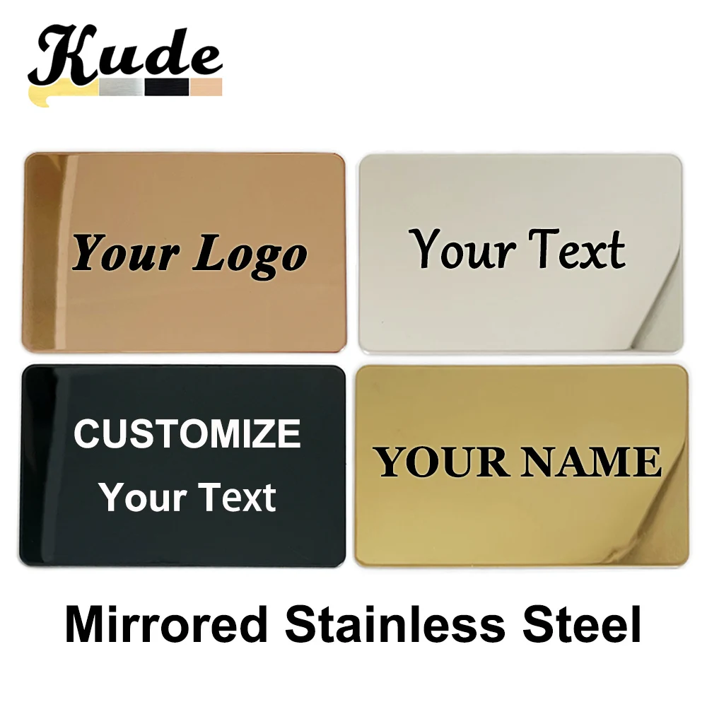 Custom-304-Stainless-Steel-Metal-Business-Card-Personalized-Nameplate ...