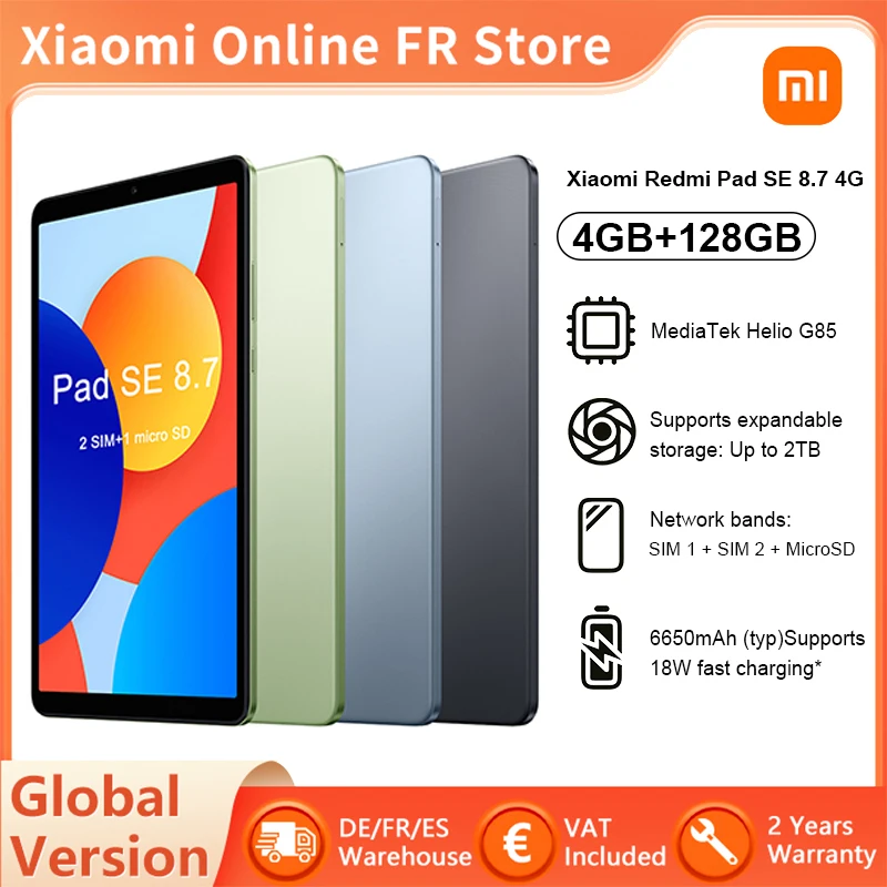 Global-Version-Xiaomi-Redmi-Pad-SE-8-7-inch-4G-LTE-SIM-Card-Tablet ...