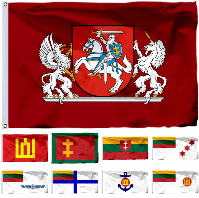 Portable Flag Lithuania