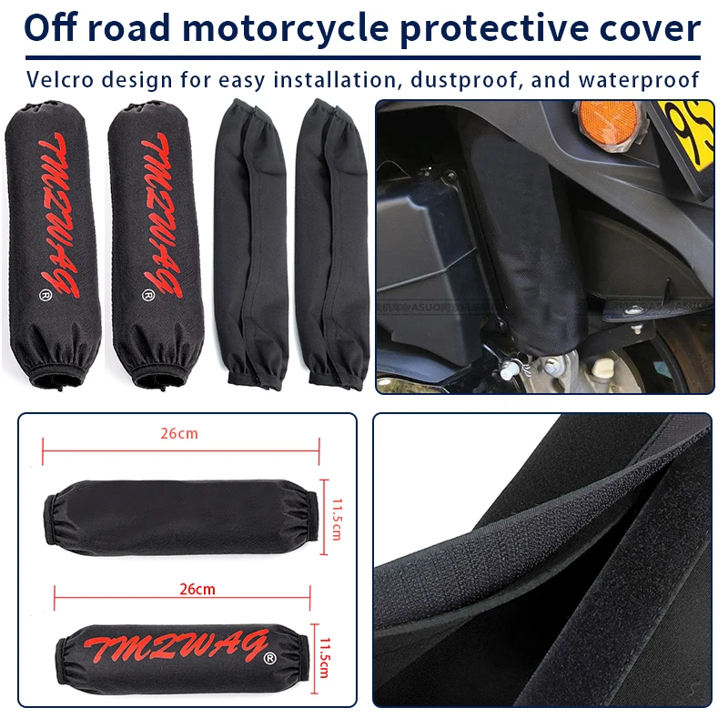 Rear-Shock-Absorber-Suspension-Protector-Universal-For-KTM-Yamaha-Dirt ...