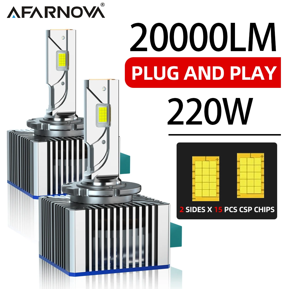 Car-LED-Headlights-220W-D1S-D2S-D3S-D4S-D4R-Bulbs-20000LM-D-Series-D1R ...