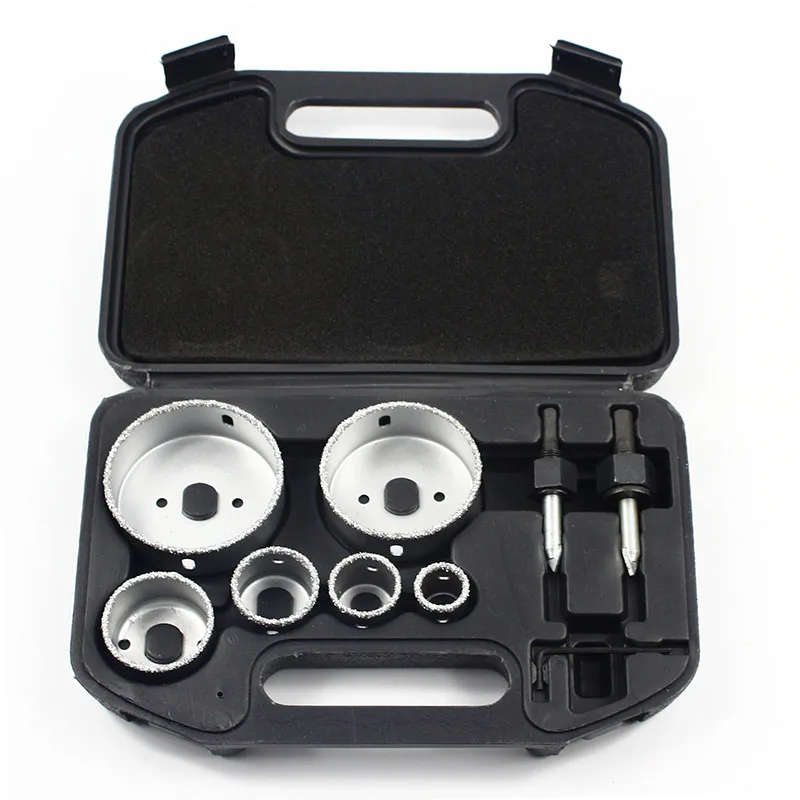 Free shipping 9pcs/set 22mm-73mm carbide alloy hole saw drill bit set ...