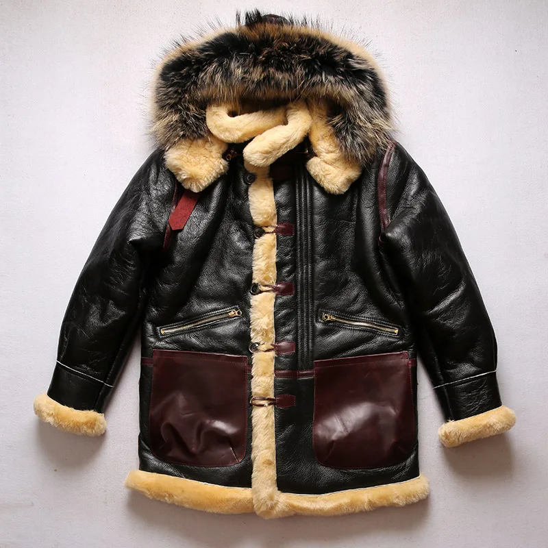 Men-s-Winter-Top-Sheep-Shearling-Sheepskin-Jacket-USAF-B7-Flight-Suit ...