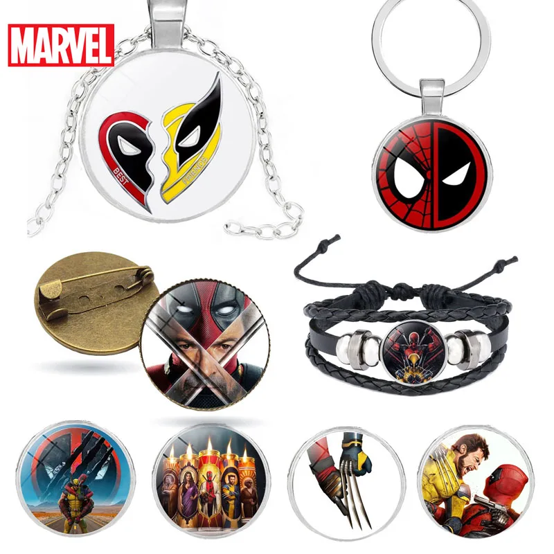 Movie-Deadpool-Wolverine-Necklace-Best-Friends-Friendship-Jewelry ...