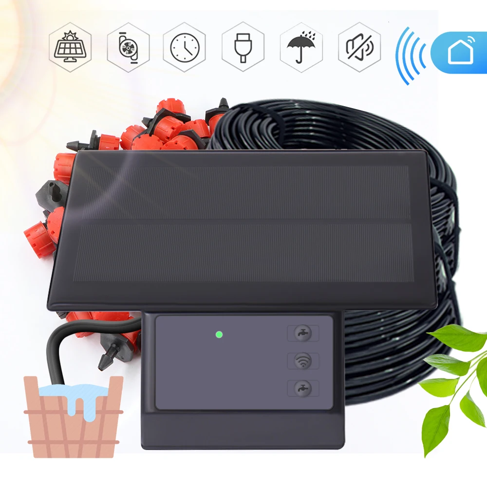Brand-New-Solar-Timer-Water-Automatic-Drip-Irrigation-Kit-Wifi ...