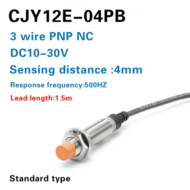CNTD M12 CJY12E CJY12-04NA NB KA PA PB Induction Metal Sensor Inductive ...