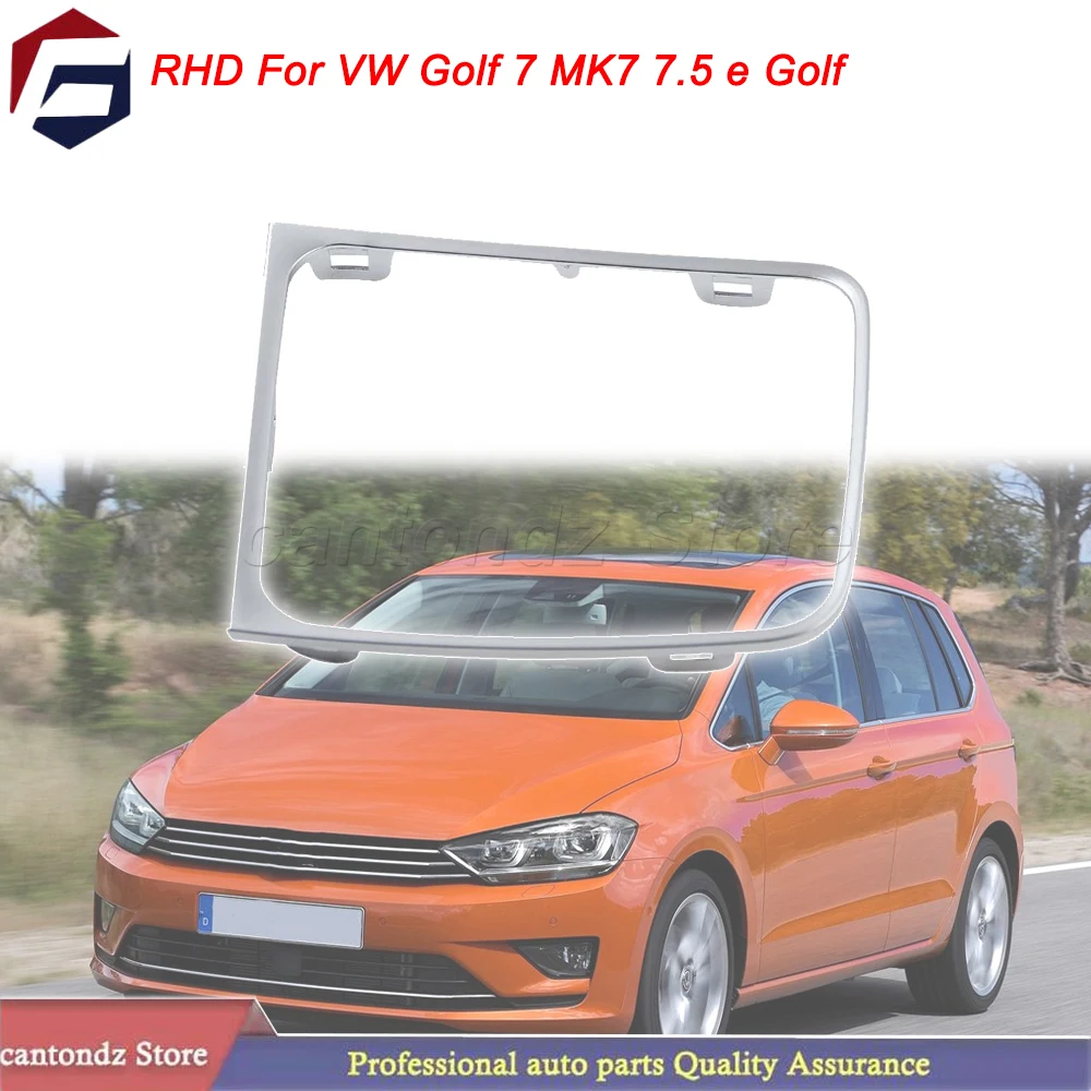 Automatic Gear Shift Knob Lever Frame Bracket For VW Golf 7 MK7 7.5 e ...