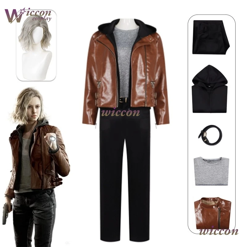 CosC Game Resident Cos Evil 9 Grace Ashcroft Cosplay Costume Coat Pants ...
