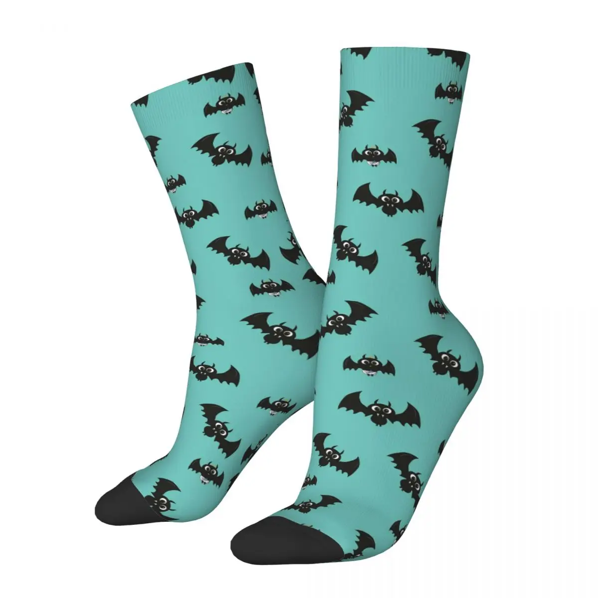 Fashion-Male-Men-Socks-Harajuku-Cute-Bats-Pattern-Bat-Sock-Flying ...