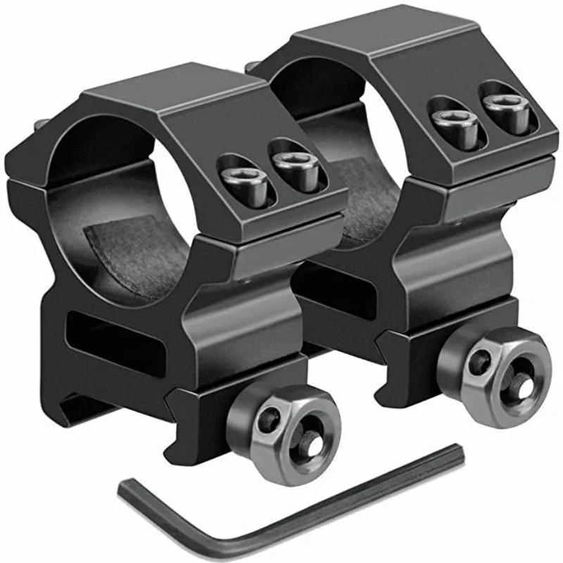 2PCS-Hunting-Rifle-Scope-Mount-Ring-for-Dia-25-4mm-30mm-Tube-Scopes ...