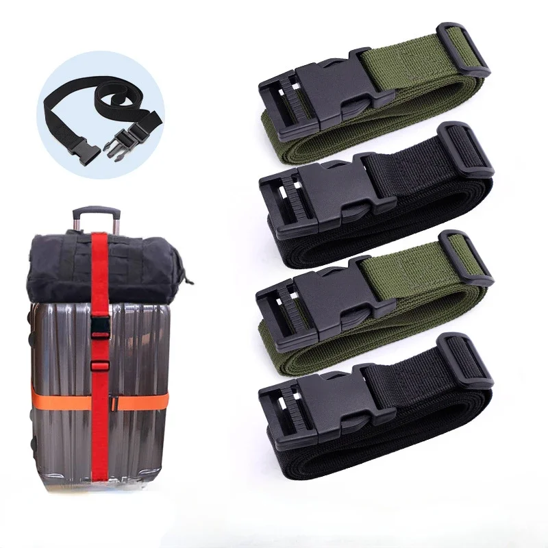 Outdoor-Portable-StorageStrap-AdjustableTravel-Luggage-Strap-Lock ...