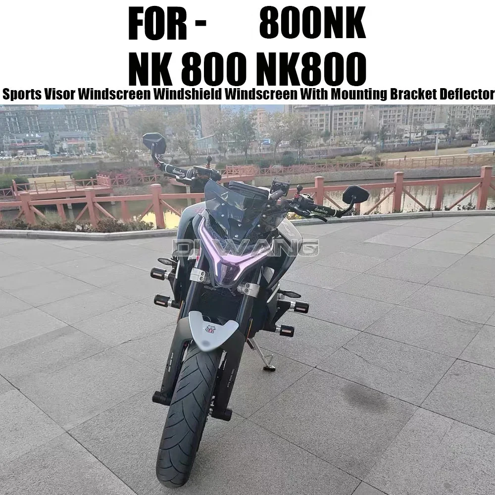 Parabrisas-deportivo-con-soporte-de-montaje-Deflector-para-CFMOTO-800NK ...