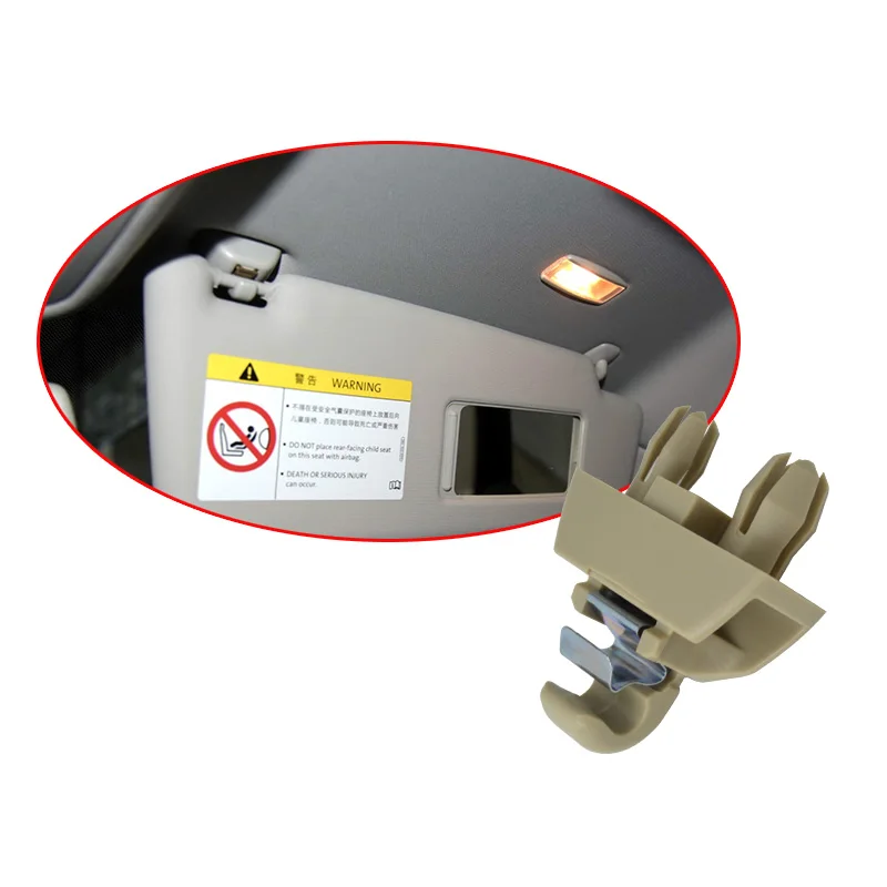 Gancho-para-visera-de-coche-colgador-Interior-soporte-de-Clip-para-VW ...