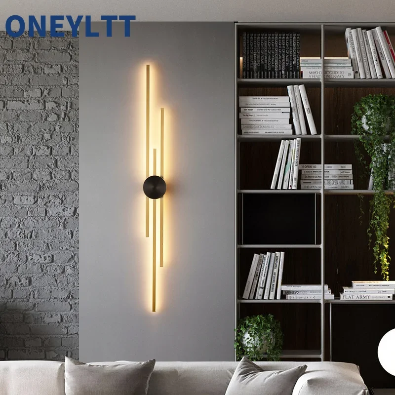 Modern-long-wall-lights-LED-living-room-dining-room-attic-wall-mounted ...