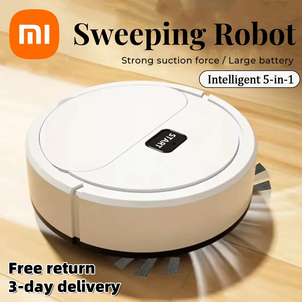 Xiaomi-Smart-Sweeping-Robot-Mini-Silent-Vacuum-Cleaner-Sweep-Mop-Brush ...