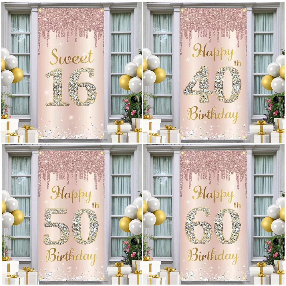 40 and Fabulous Party Ideas: The Ultimate Rose Pink Backdrop for a ...