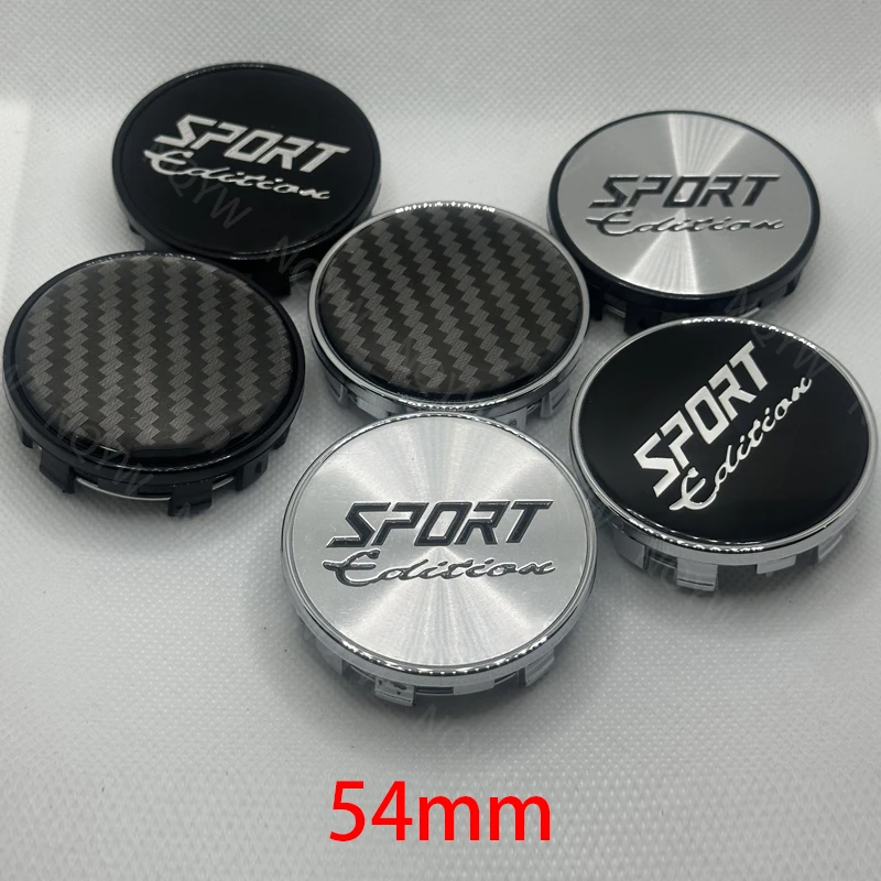 4Pcs-Set-54mm-Car-Wheels-Rim-Hub-Cap-Car-Wheel-Center-Caps-Black-Silver ...