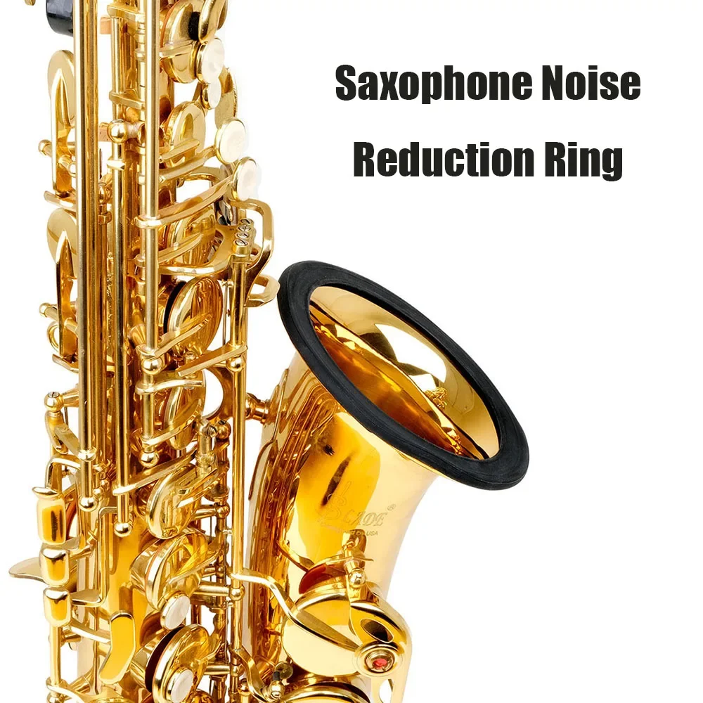 SLADE-Saxophone-Silicone-Muffler-Ring-Sax-Noise-Cancelling-Bell-Mouth ...