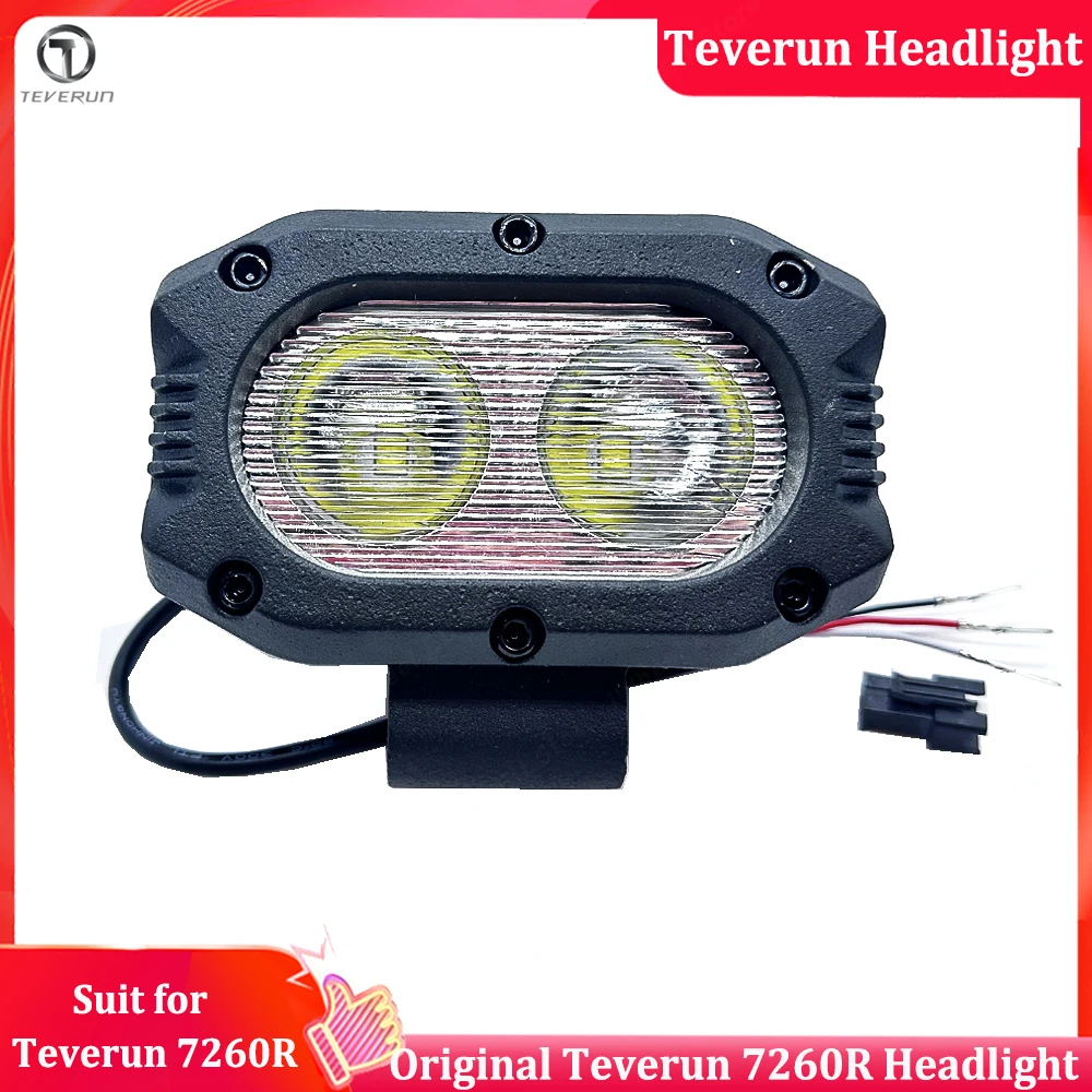 Original Teverun Fighter Head Light Fighter Serial Headlight LED Front ...