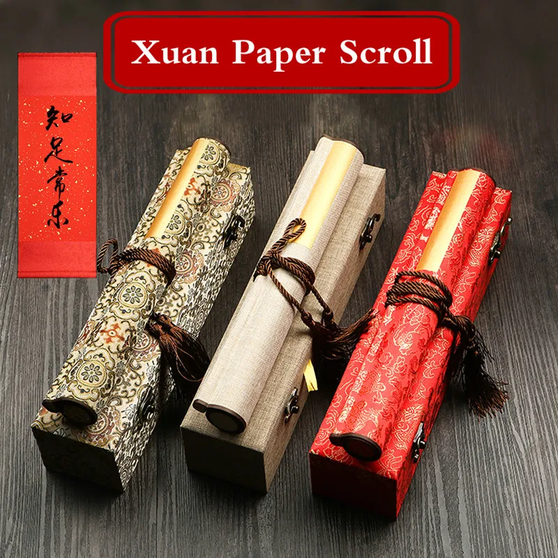 Blank Xuan Paper Draw Axis Batik Calligraphy Xuan Paper Papel Arroz ...