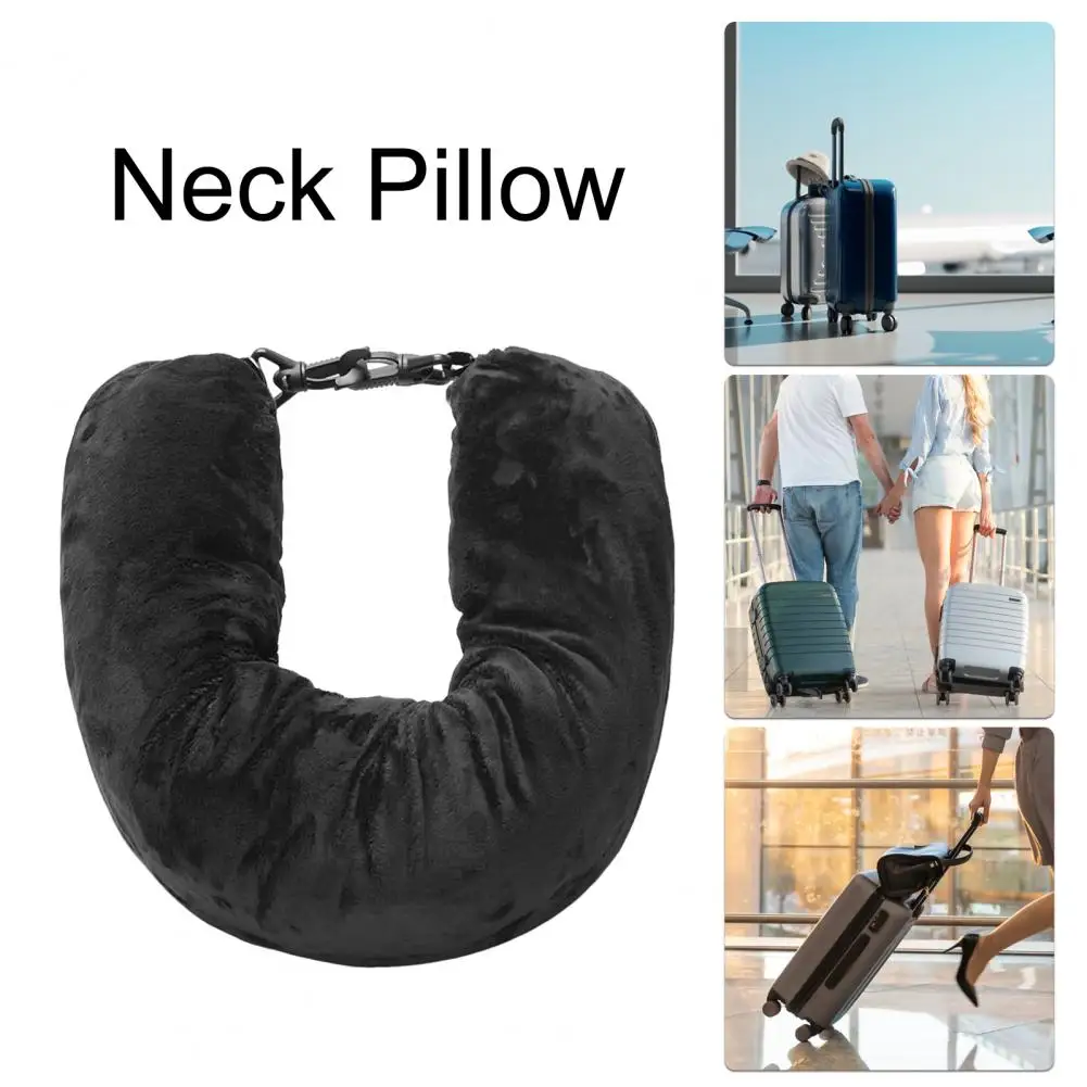Travel Neck Pillow Self-filling Travel Pillow Portable Stuffable Neck ...