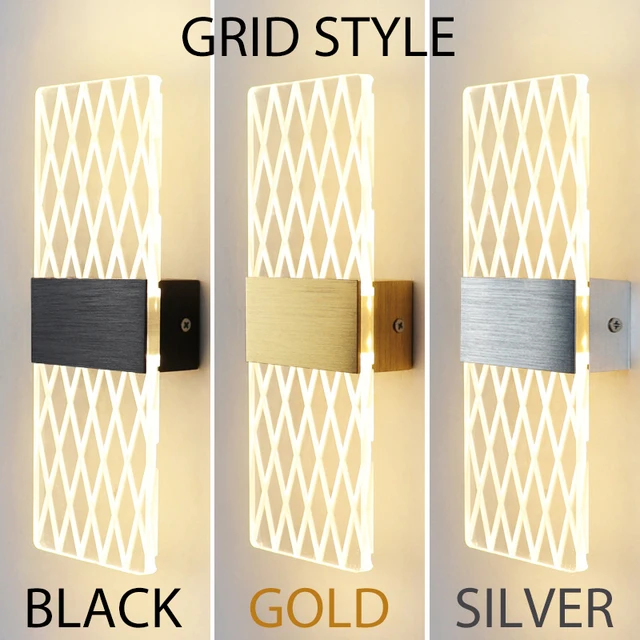 Artwork Pattern Acrylic LED Wall Lights - Lighting4Home