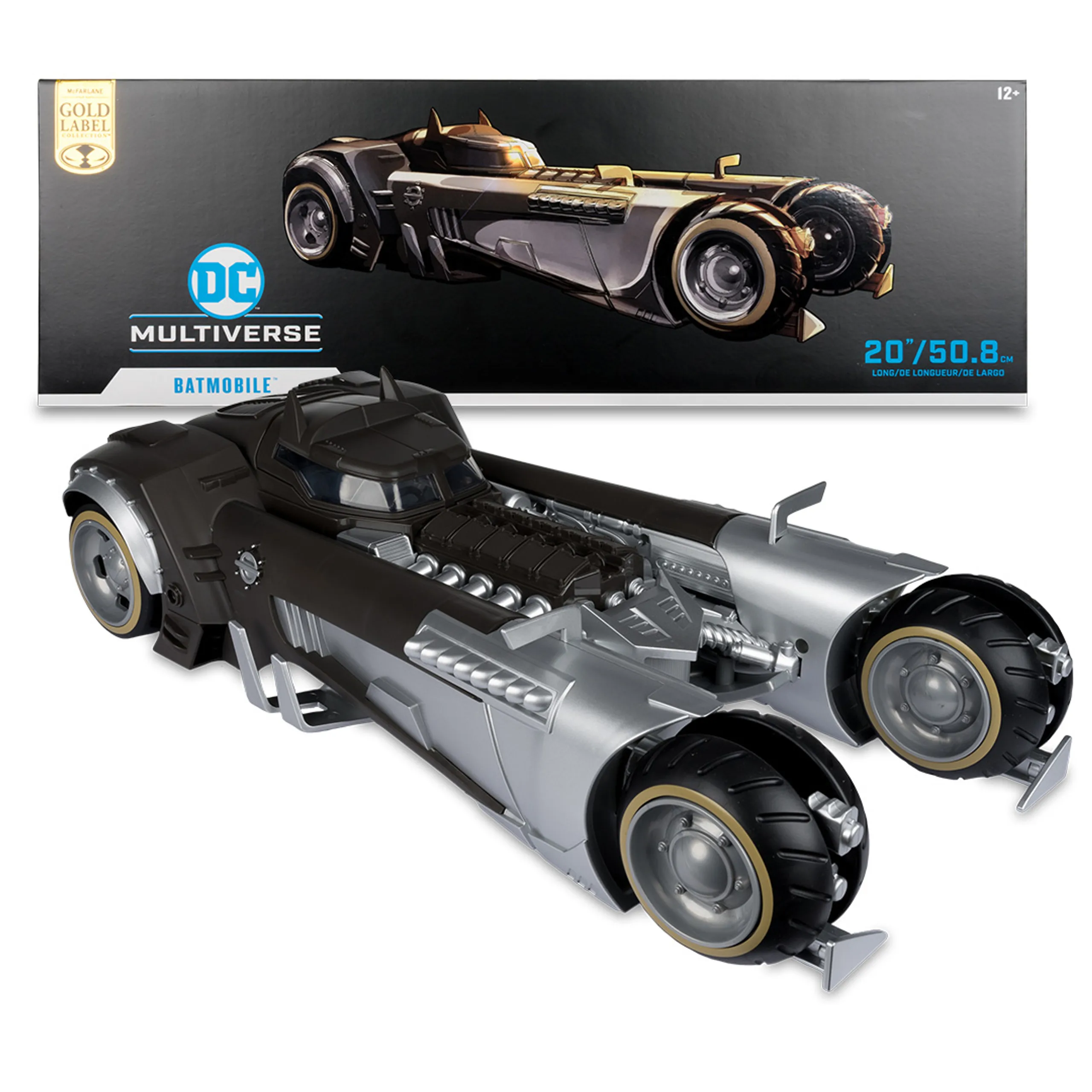 McFarlane-juguetes-de-Batmobile-Batman-White-Knight-veh-culo-de ...
