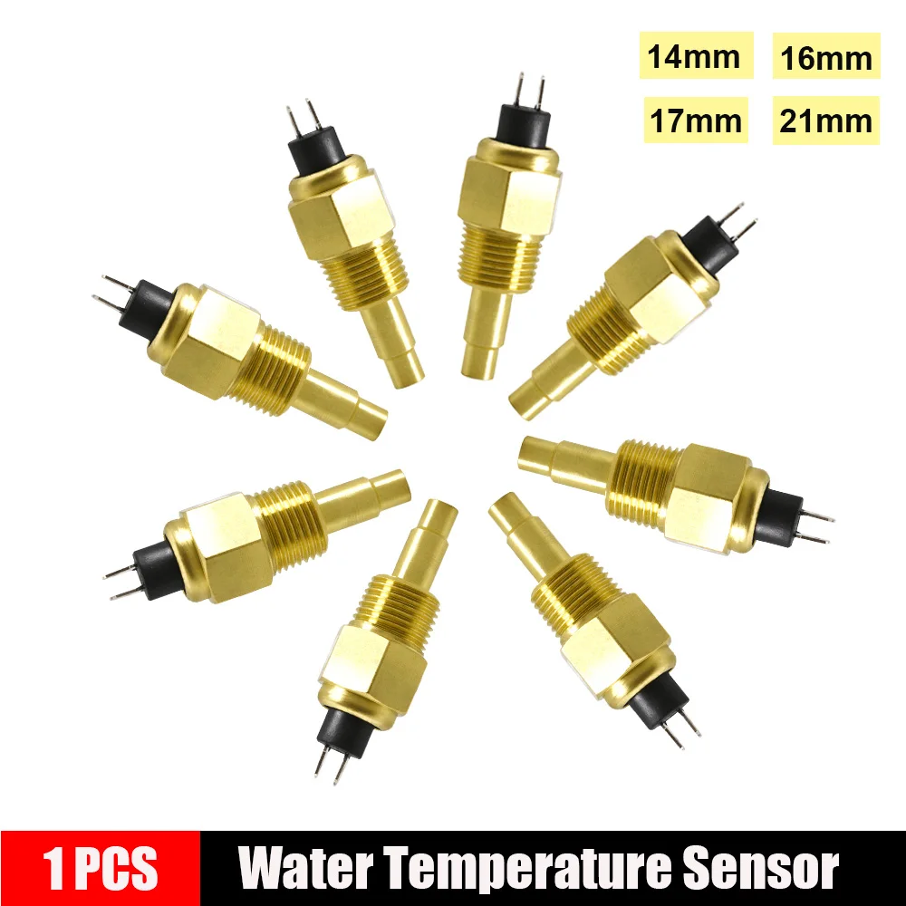 Universal Water Temperature Sensor 14 16 17 21MM Water Temperature ...