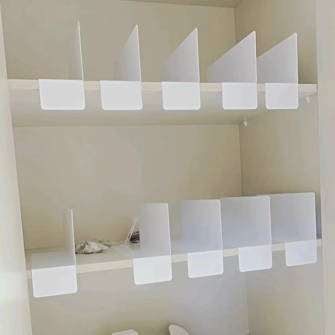 20PCS-30x12cm-shape-Shelf-Divider-with-double-sided-tape-Factory ...