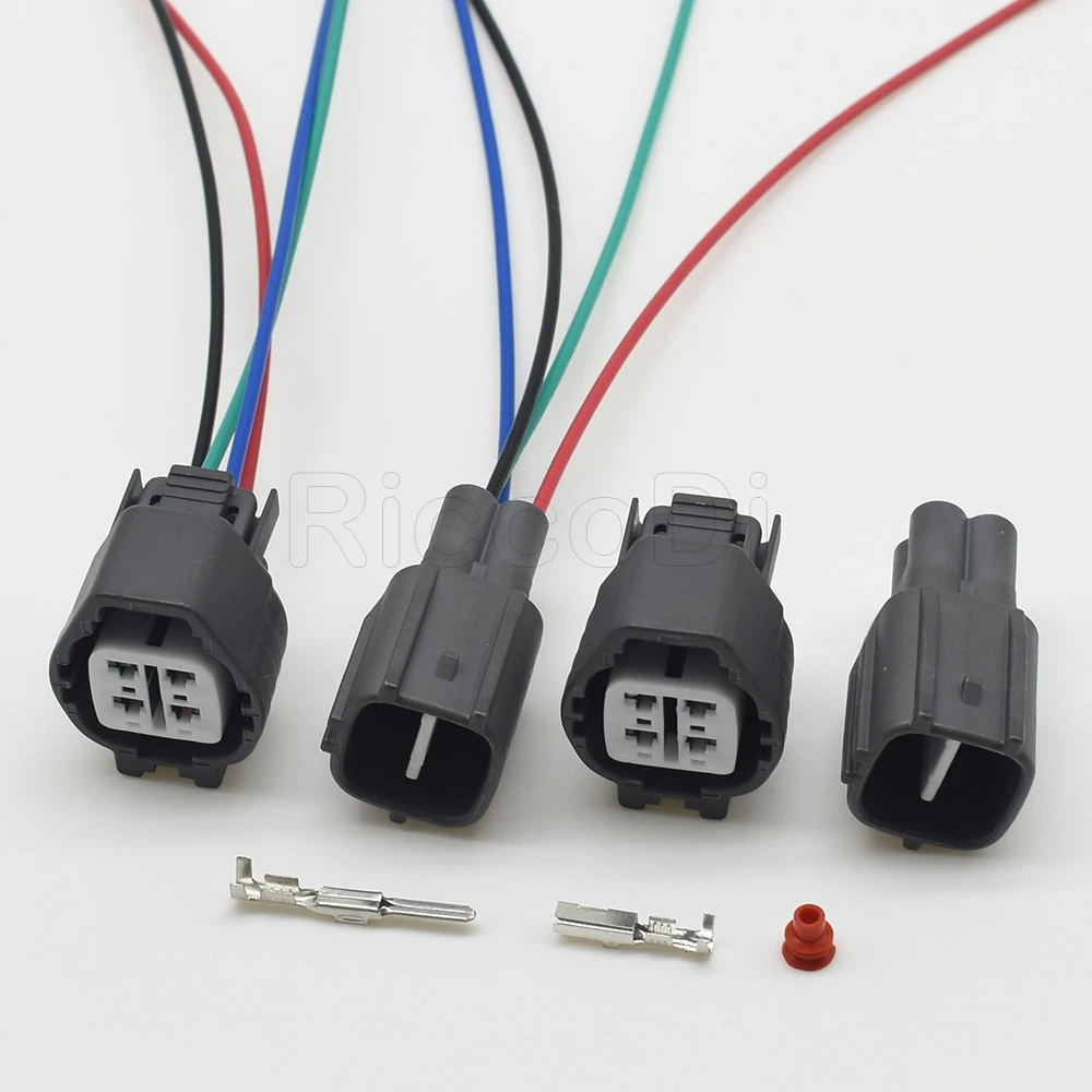 4 Pin Female Male Automotive Waterproof Connector Oxygen Sensor Harness ...