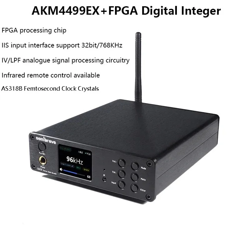 HIFI-Balanced-Audio-Decoder-AKM4499EX-AK4191EQ-Audiophile-DAC-DSD512 ...