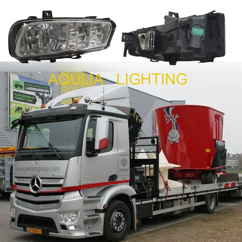 1PCS-Daytime-Running-Light-LED-Fog-lights-Fit-For-Mercedes-Benz-Antos ...