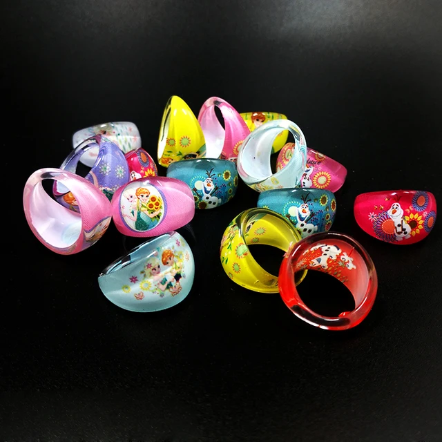 Girls Accessories Jewelry Rings Kids | Children Cartoon Rings Girls ...